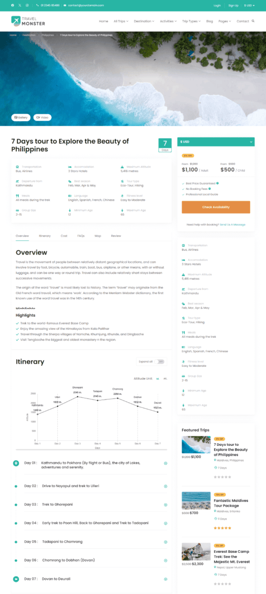 19 Must-Have Features For Travel Agency Websites