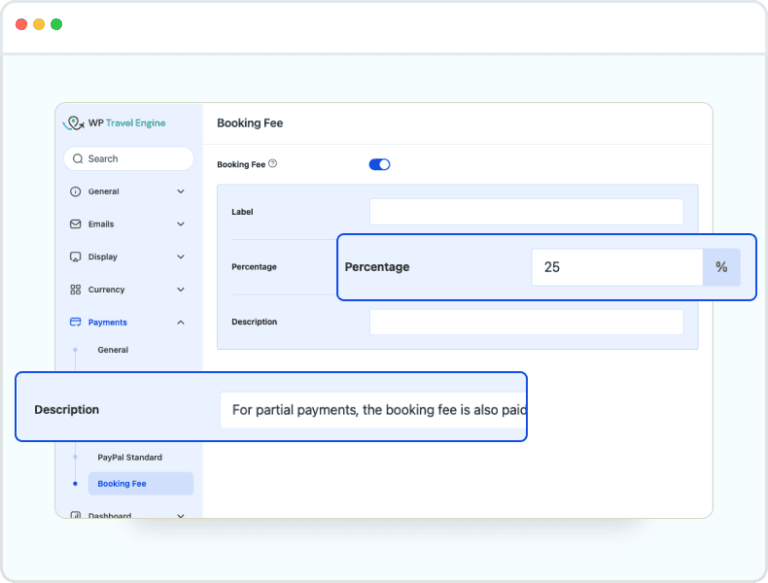 Booking Fee Addon For Your Travel Website